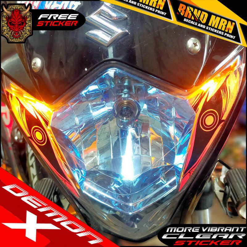 150 COD RAIDER CARB WINKER EYE STICKER TINT PROTECTOR XSERIES DESIGN ...