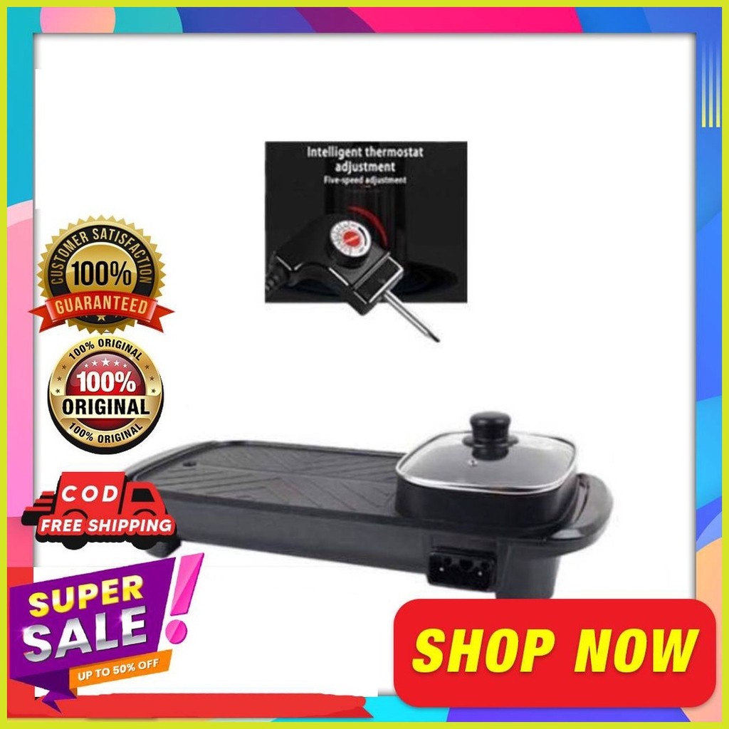 Original Samgyup Griller 2 in 1 Multi Functional Grill Pan and Hot Pot ...