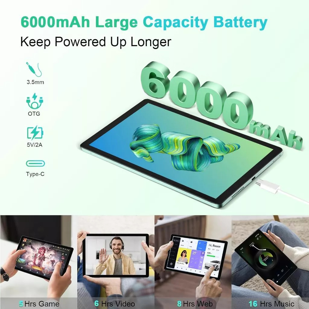 MXS TAB SPARK NAZA Android Tablet 12GB+512GB 10.1" Screen Display With ...