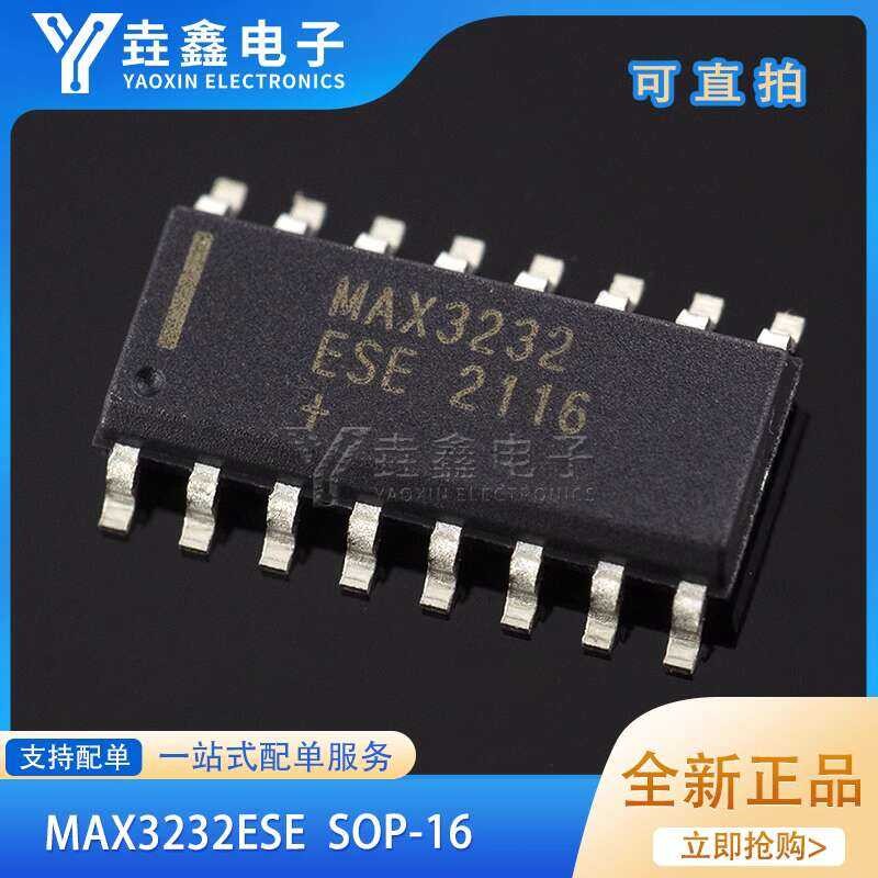 Orihinal na SMT MAX3232ESE+T SOIC-16 chip RS232 transceiver IC | Shopee ...