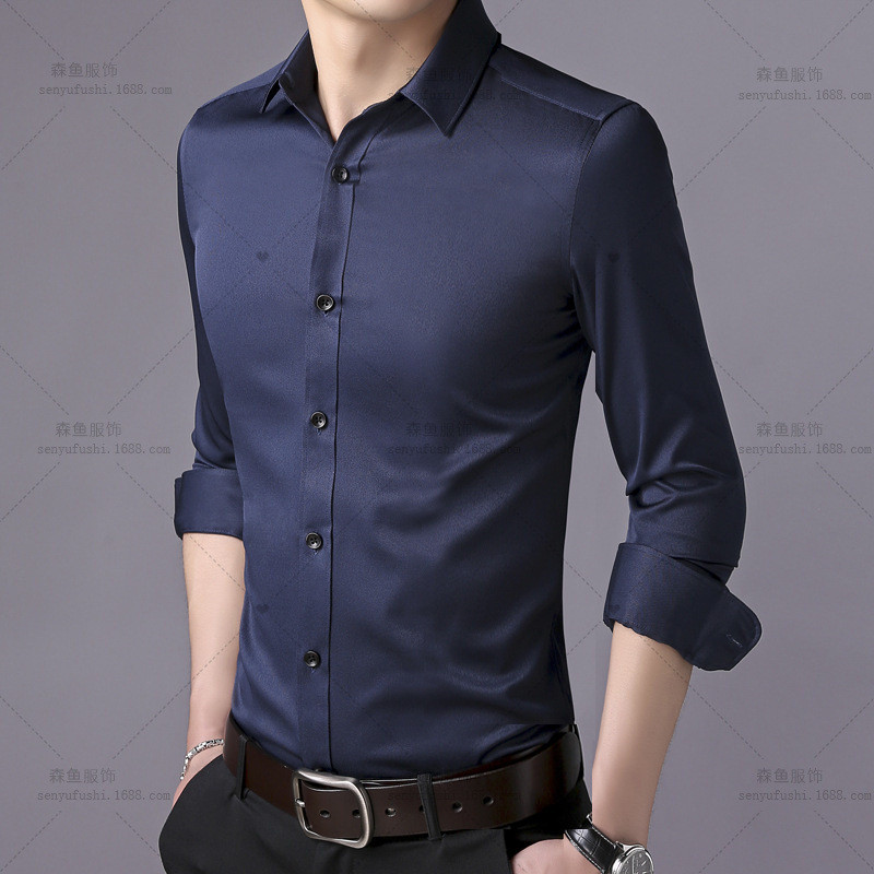 Men's long sleeved , men's long sleeved slim fit men's , youth solid ...