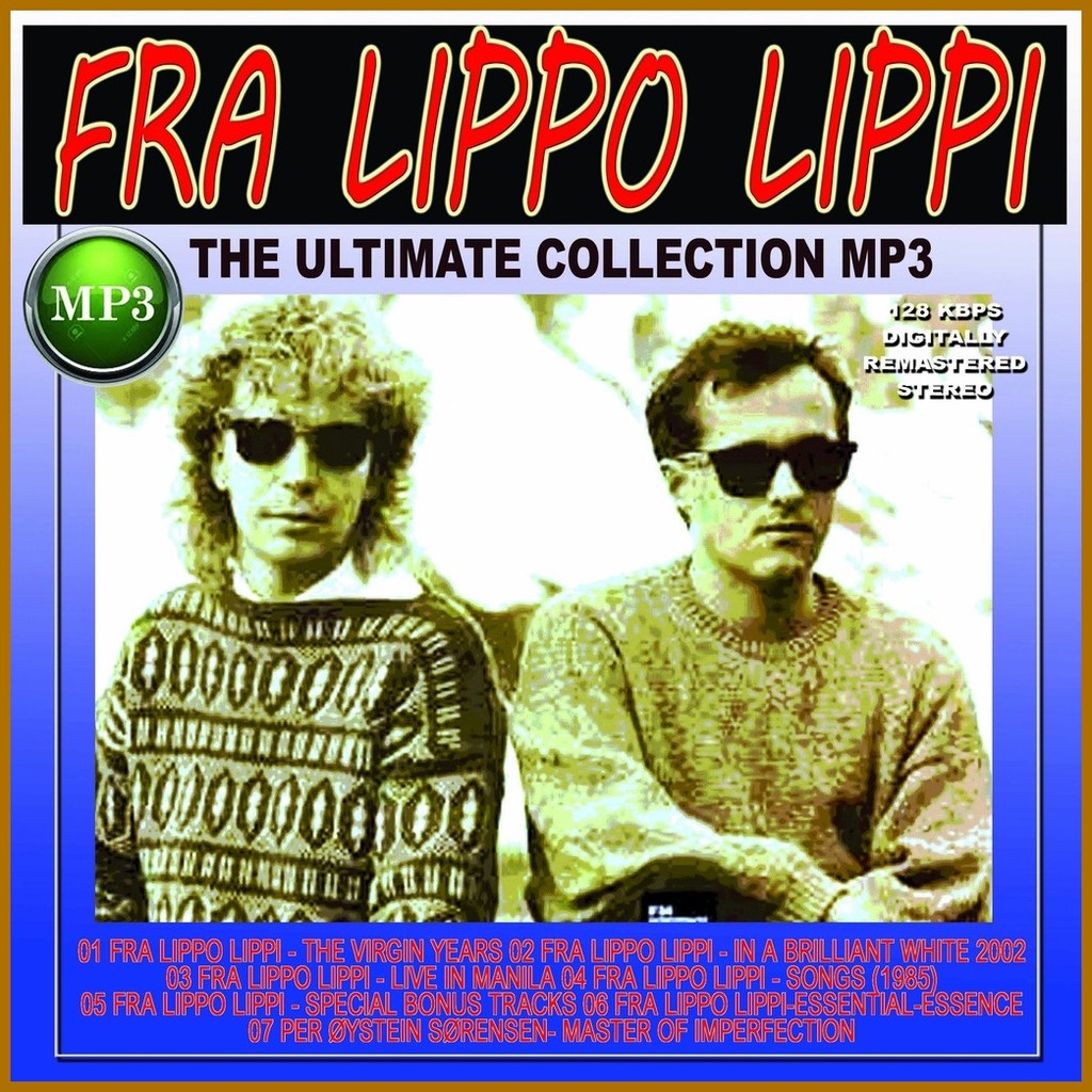 FRA LIPPO LIPPI MP3 music CD for PCCDROM /dvd PLAYER all original ...
