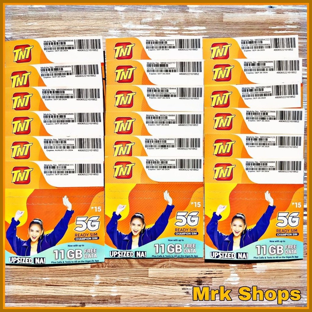 Tnt vanity/special number (Bnew) Sealed | Shopee Philippines