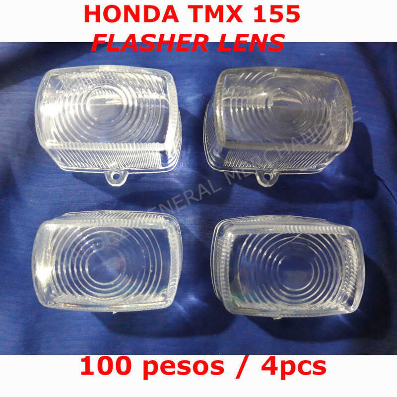 Honda TMX 155, Replacement Flasher Lens, "White" 4Pcs For 100Pesos ...