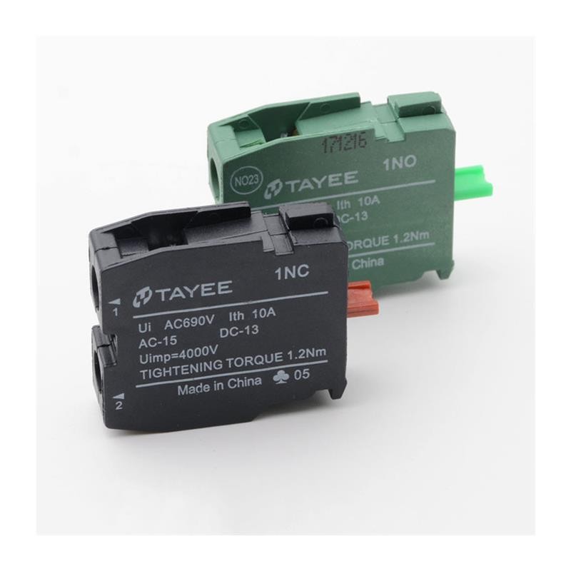 TAYEE Shanghai Tianyi Button Auxiliary Contact Switch Contact LA42 ...