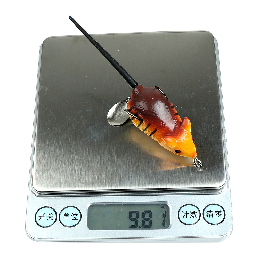 5cm/9.8g Soft Frog Lure Mouse frog Soft Fishing Lure Casting Mini ...