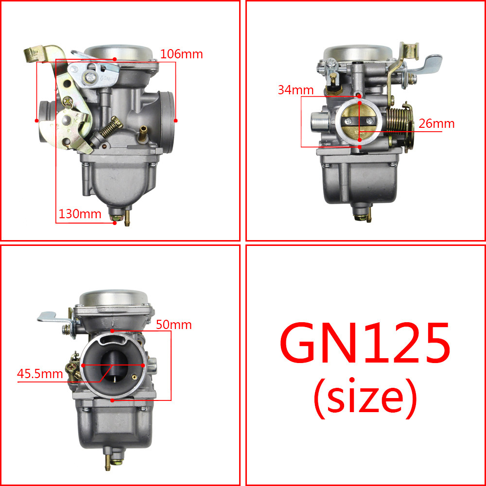 Quality 3 B4e With High Performance Motorcycle Carburetor Assembly For Suzuki Gn125 GN 125 Gn ...
