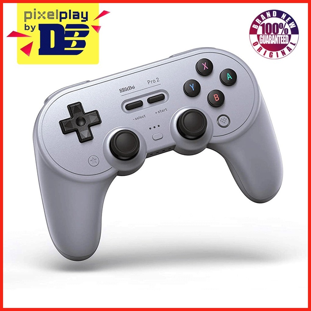 ☂ ♀ 8Bitdo Pro 2 Bluetooth Gamepad Gray Edition Switch Windows Android ...