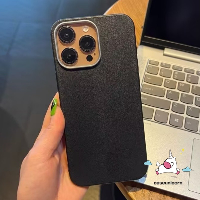 Luxury Simple Wine Red Solid Color Case Compatible for IPhone 16 12 13 ...