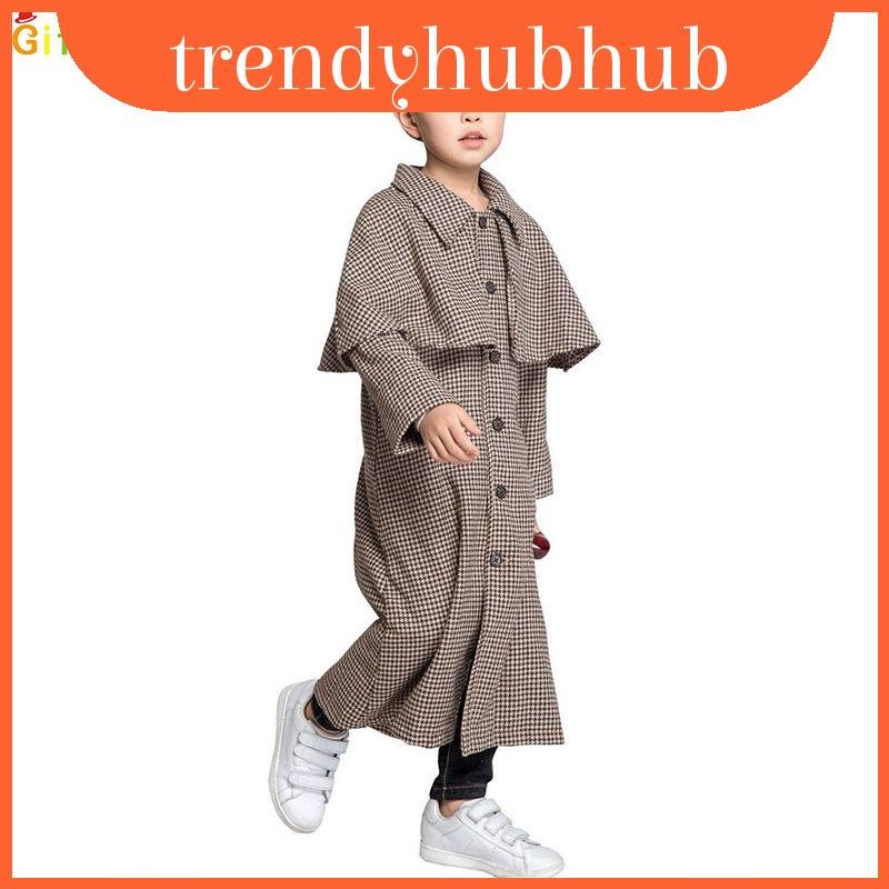 Sherlock Detective Holmes Costume For Boys Perfect For Cosplay ...