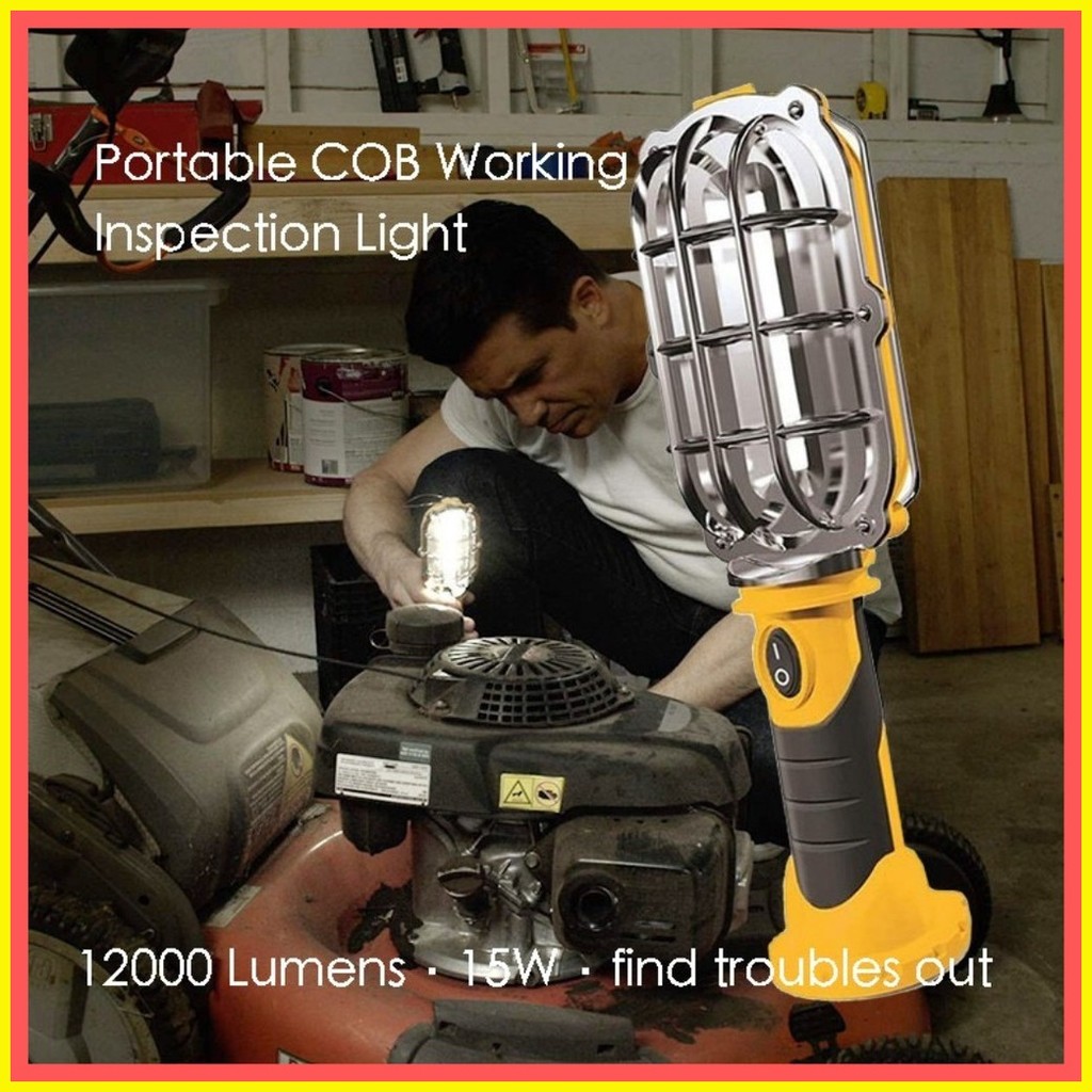 Trouble Light Cordless LED Ultra Bright LED Outdoor Emergency Hand Work ...