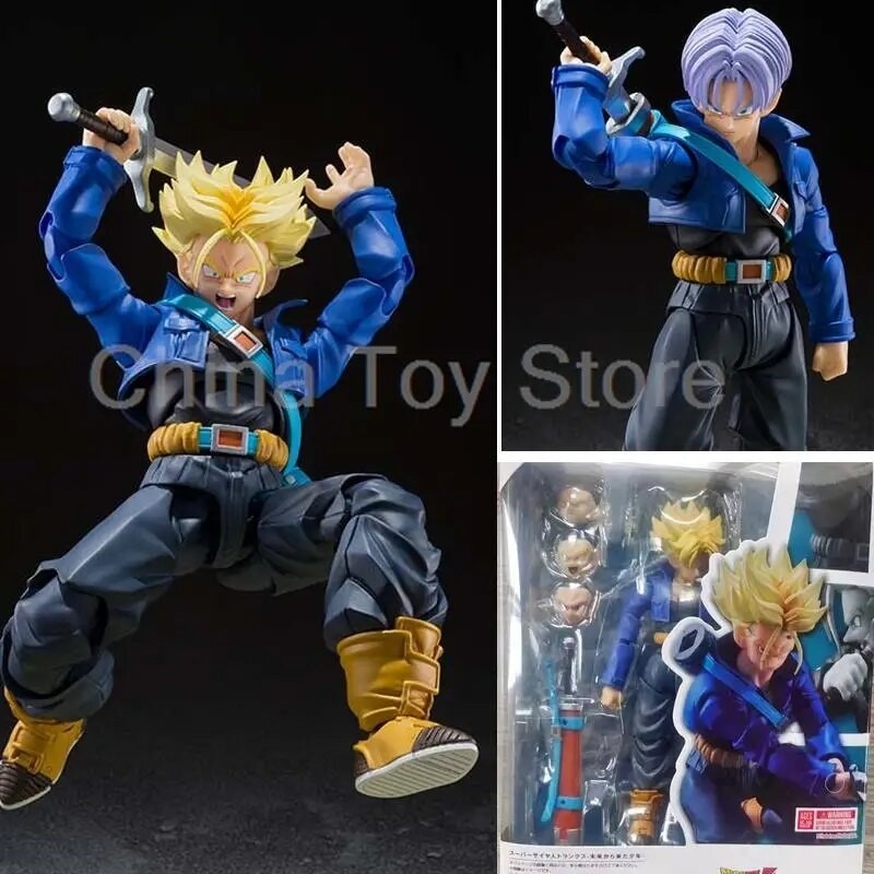 Shfiguarts Dragon Ball Figure SHF Trunks Boy From Future Collection ...