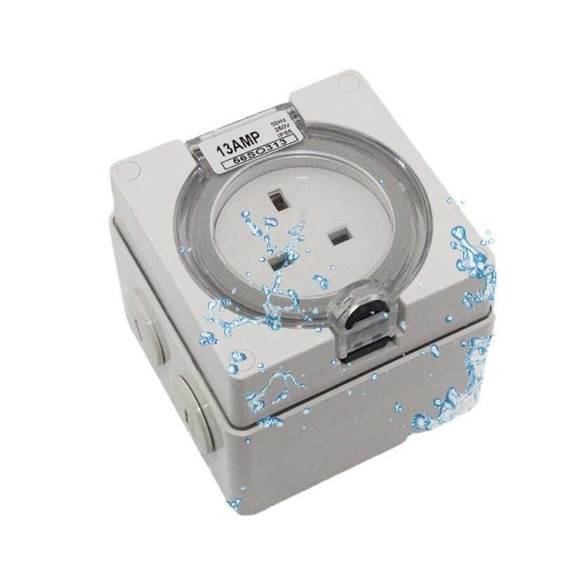 3-hole 13A British socket 56SO313 3P13A 250V British standard socket ...