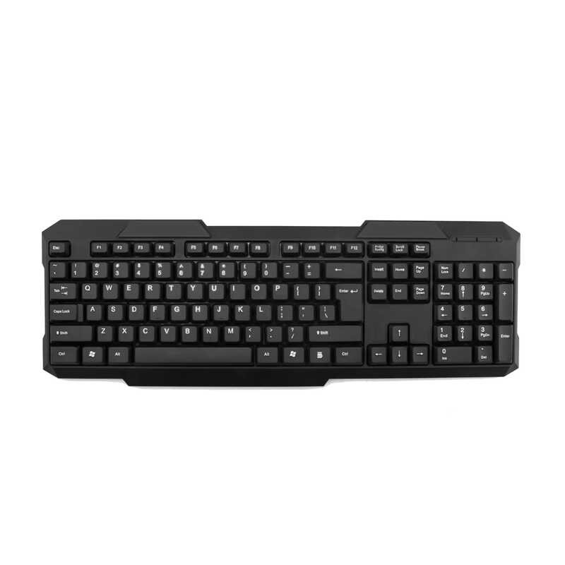 China Factory OEM 104 Keys Ergonomic Office Keyboard Standard USB Wired ...
