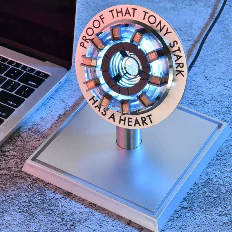Iron 1:1 Man 1/2 Alloy Reactor Heart Arc Reactor Figure Model Ornaments ...