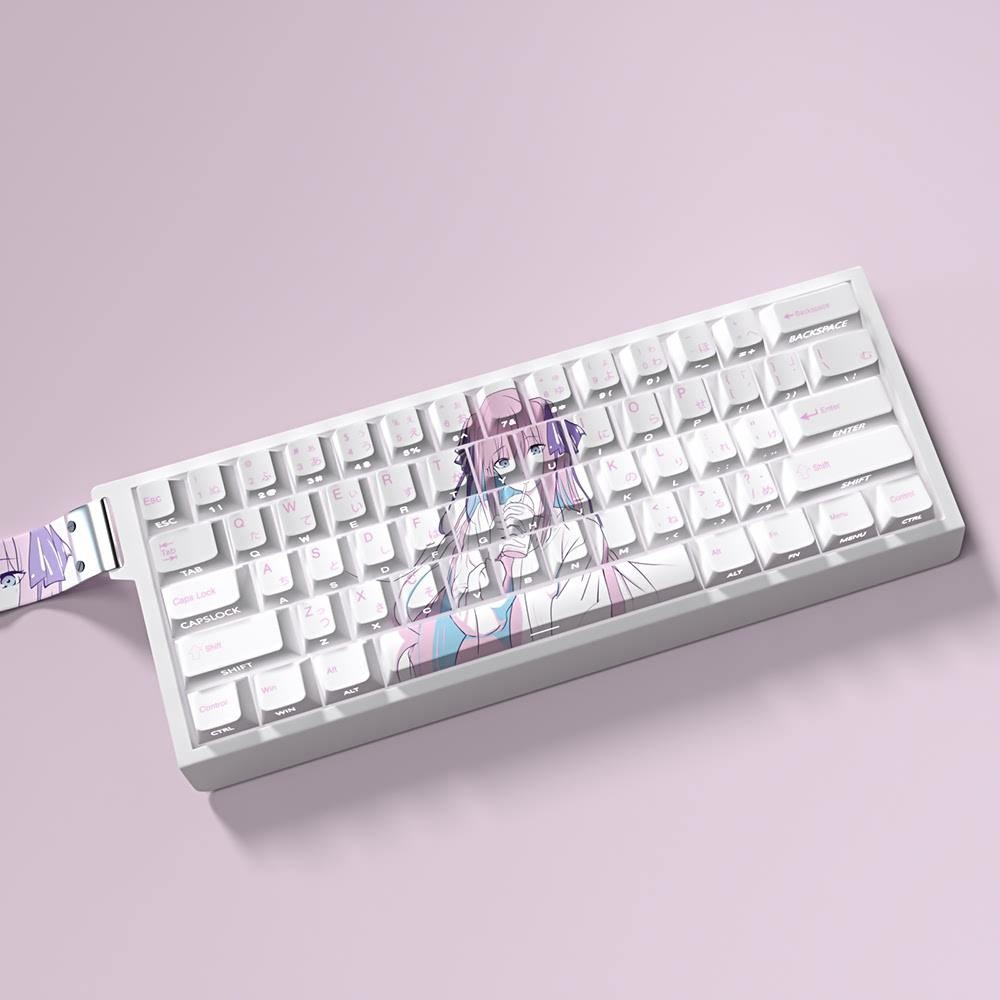 Nakano Nino Keycap 2D Original Side Engraved Translucent PBT Thermal ...
