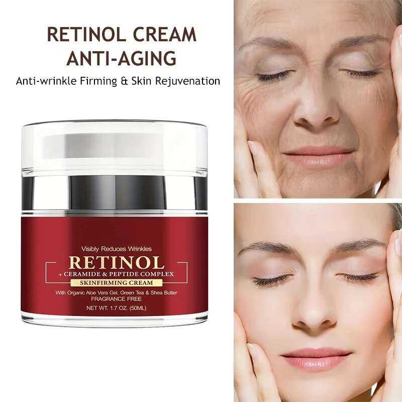 Retinol Collagen Instant Wrinkle Face Cream Firming Lifting Anti ...