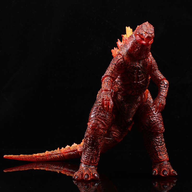々 Bandai Godzilla Red Fire Burning Articulated 2019 NECA PVC Action ...
