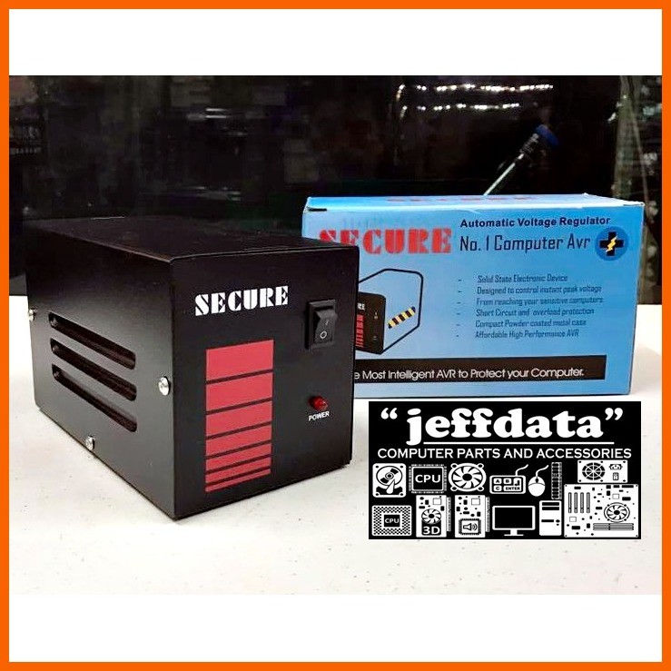 Avr Secure auto voltage regulator (jeffdata PC) | Shopee Philippines