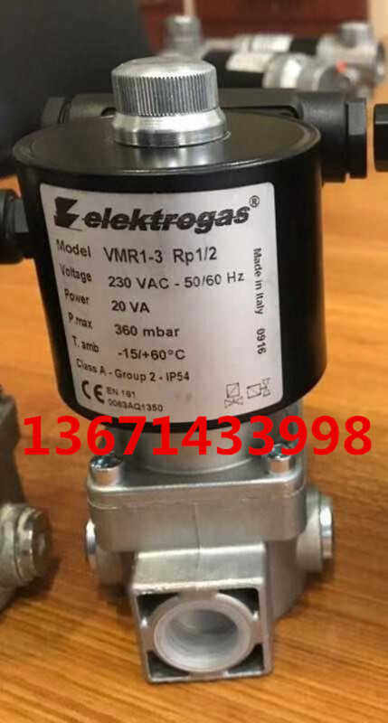 VMR 1 - 3 RP 1 / 2 electrogas Electrolux gas solenoid valve 360 mbar ...