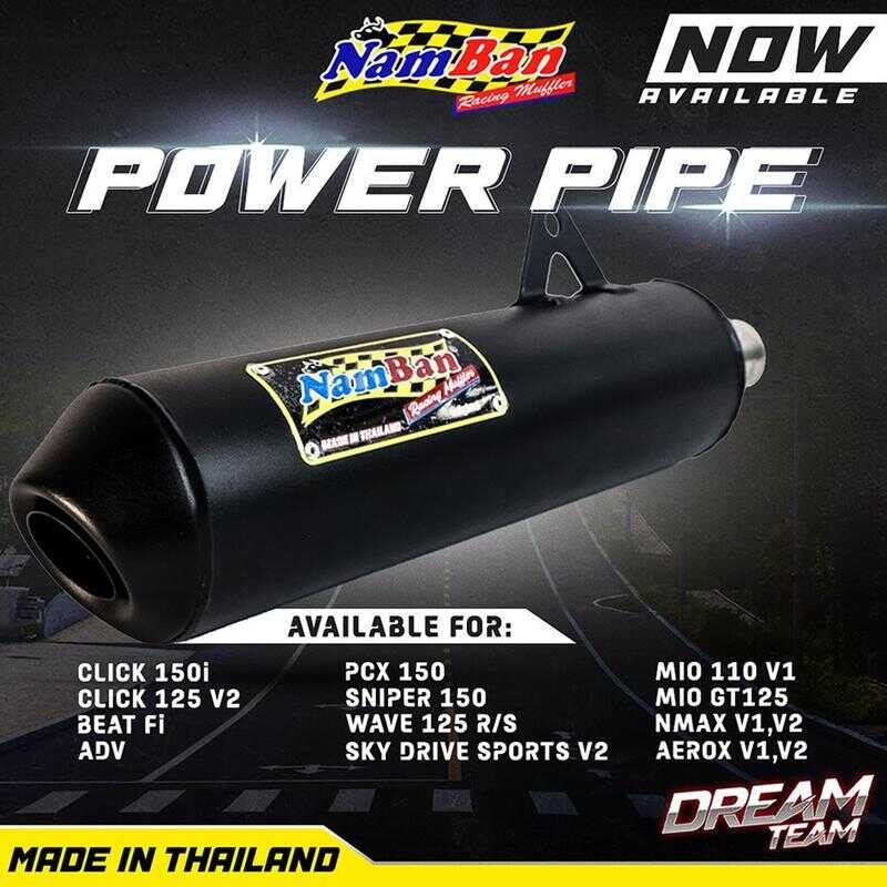 Namban Power Pipe Racing Performance - Made In Thailand | Shopee ...