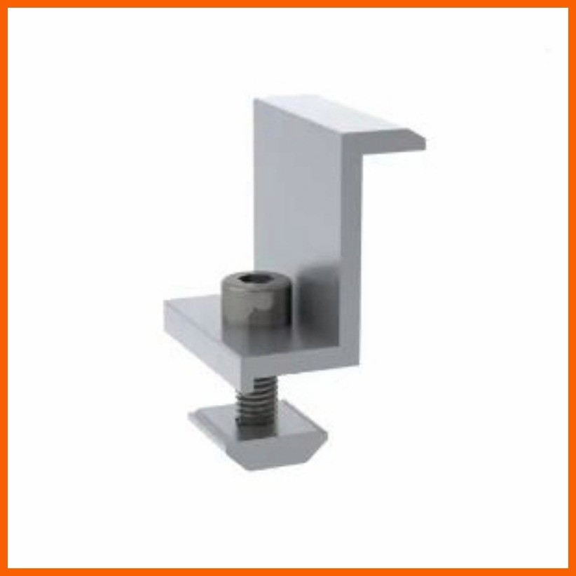 Rails & Kits for mounting Solar Panels (L-Foot, Mid Clamp, Grounding ...