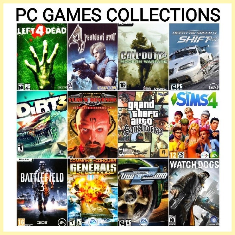Games For PC Laptop Red Alert 2 Warcraft 3 Gta San Andreas Generals ...