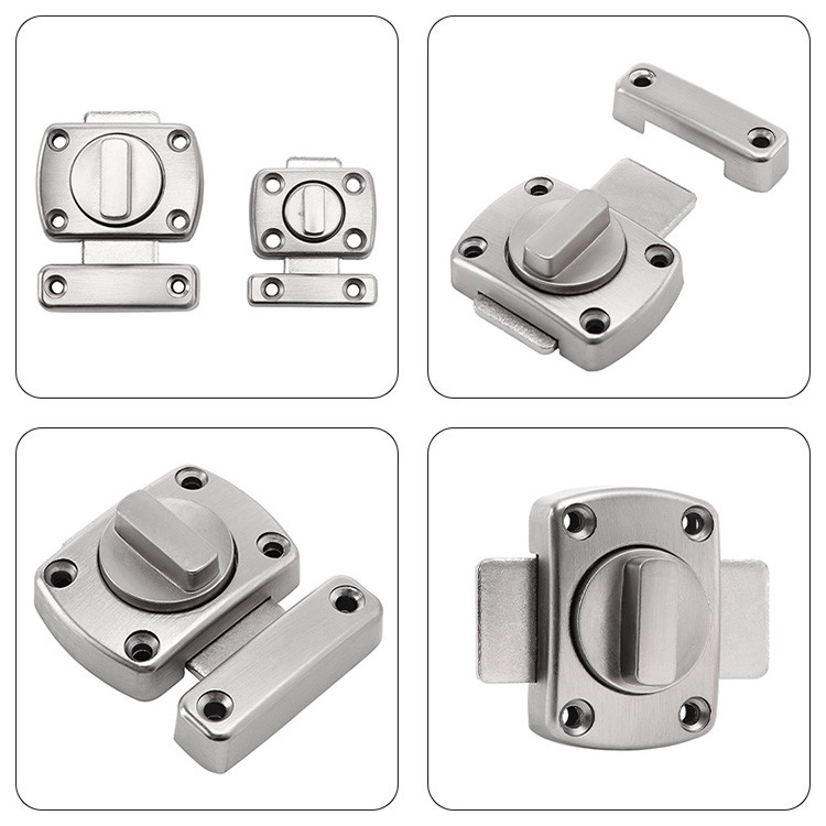 （Fast&COD）Rotate Bolt Zinc Alloy Latch Thicken Twist Lock Universal ...