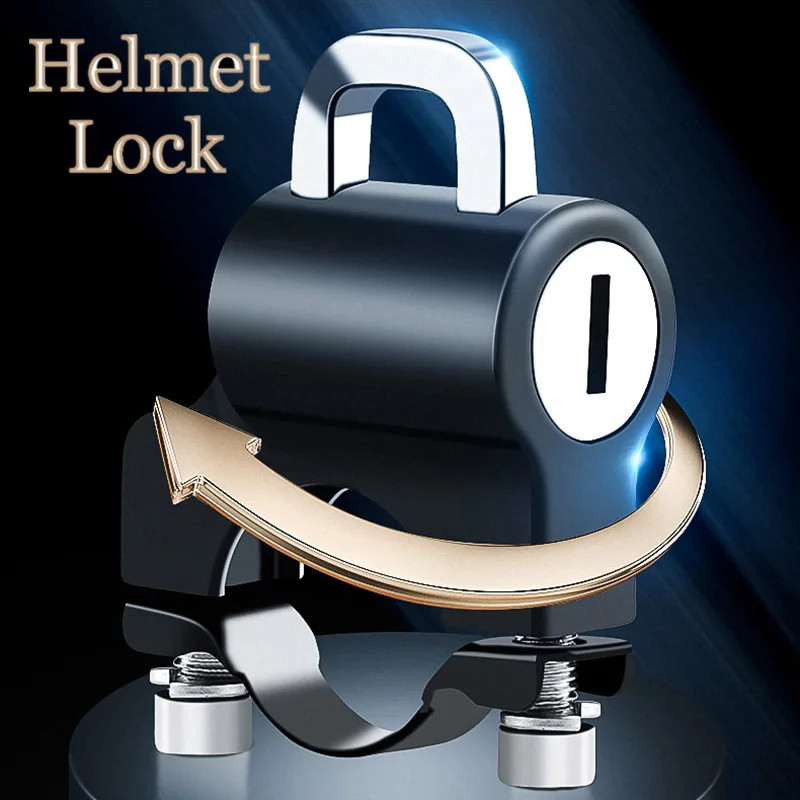 Neutral Helmet Lock Electric Vehicle Fixed Anti-theft Safety Artifact ...