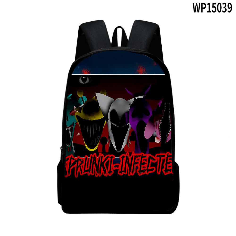 Sprunki Backpack 16inch Sprunki Incredibox Wenda Grey Oren Raddy ...