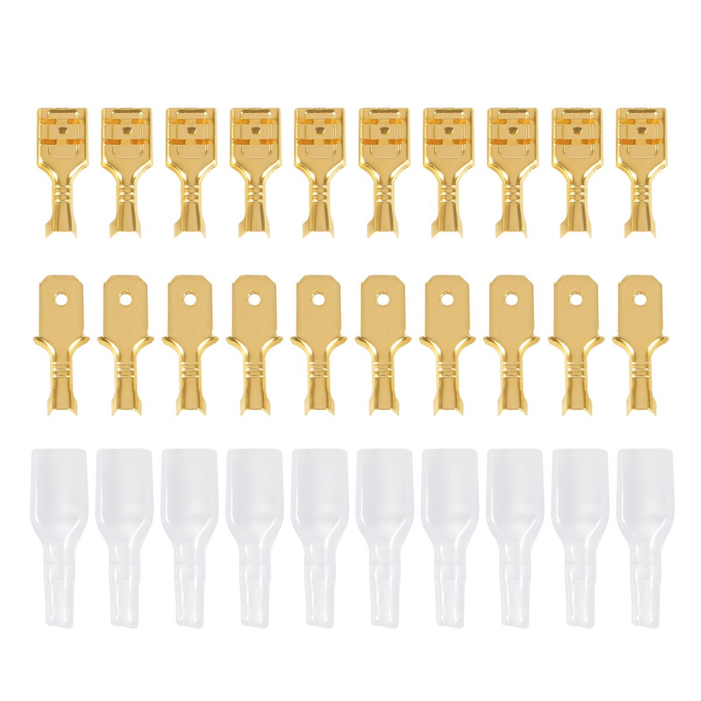 Wire Connector Terminal Male Female Spade Connector Wire Crimp Terminal ...