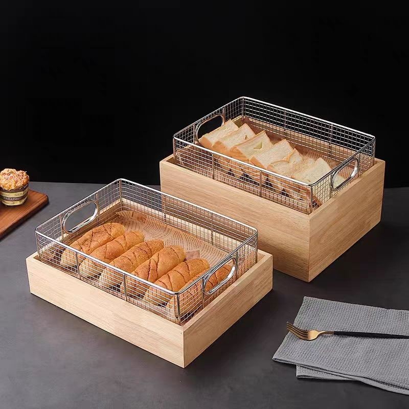 Hotel Commercial Buffet Fried Food Display Stand Wooden Pallet ...