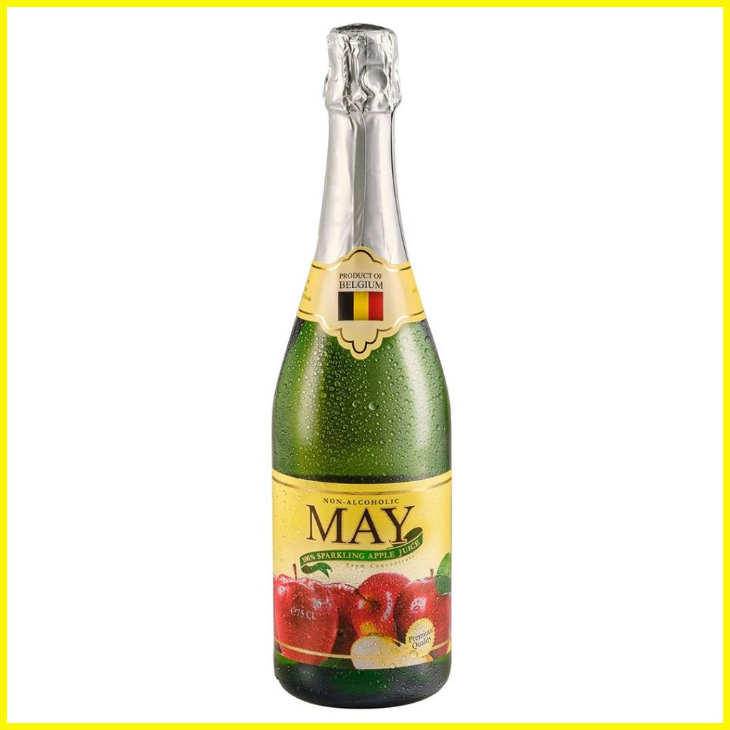 May Sparkling Apple Juice 750ml | Shopee Philippines