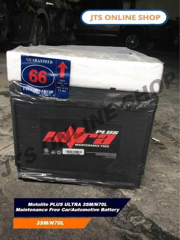 LY Motolite PLUS ULTRA 3Sm/N70l Maintenance Free Car/Automotive Battery | Shopee Philippines