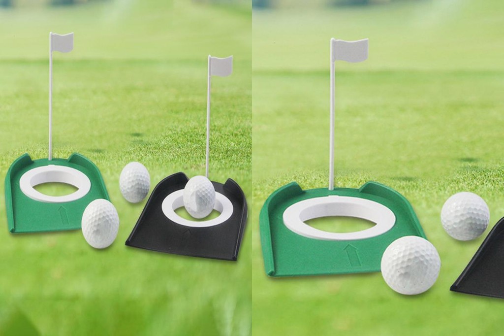 Golf putting practice disc to practice golf putting technique master ...