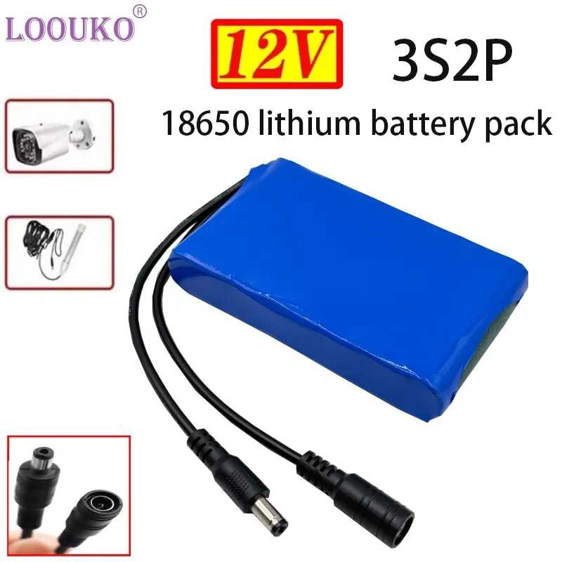 Ong 3 18650 2A 3S2p 12V 5000Mah Rechargeable Lithium-Ion Battery Pack ...
