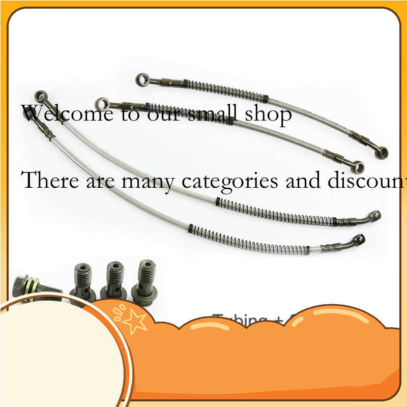 Dirt Pit Bike Universal Oil Cooler Hose Tube Pipe Radiator Kit Gamit ...