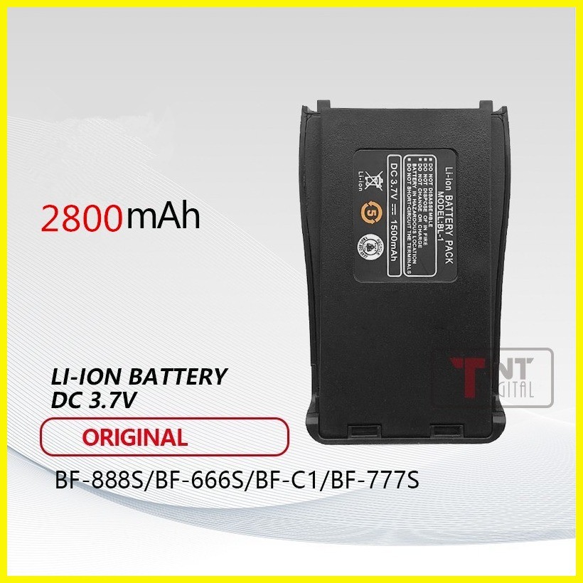 Baofeng BF888S LI-ION Battery 2800mAh Walkie Talkie Battery For BF-888S ...