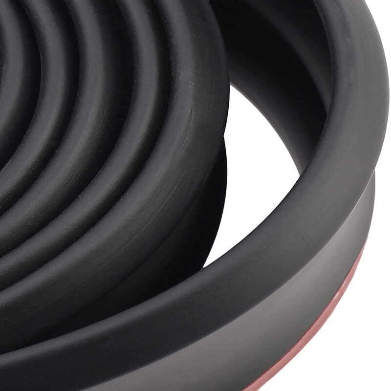 Universal Rubber Anti Scratch Protector Lip Strip Side Skirt Car Front ...