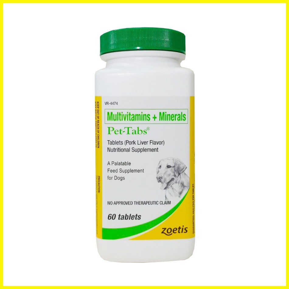 ☸ Pet-Tabs Multivitamins for Dogs 60tabs (EXPIRATION DATE: MAY 2025 ...