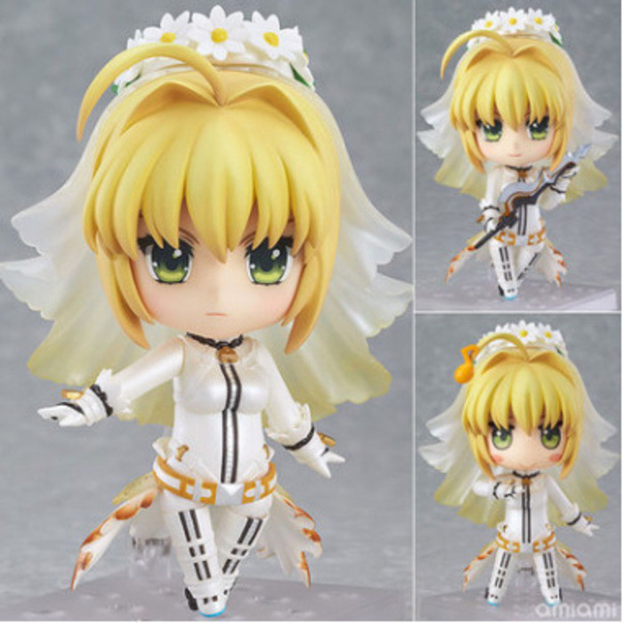Q-Version Clay ♡ Fate/Extra CCC Saber Wedding Dress Seba 387 # Face ...
