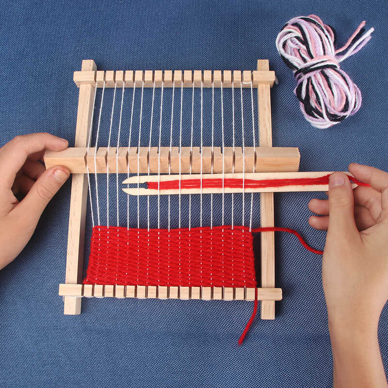 Frame Mini Kit, Wooden Spinning Wheel, Tapestry Loom, Travel Small ...