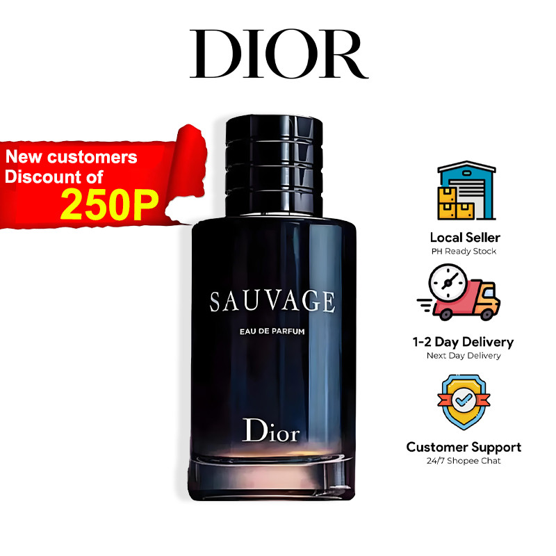 Dior Sauvage EDT/EDP Long Lasting 100ml Woody Fragrance for Men | Shopee Philippines
