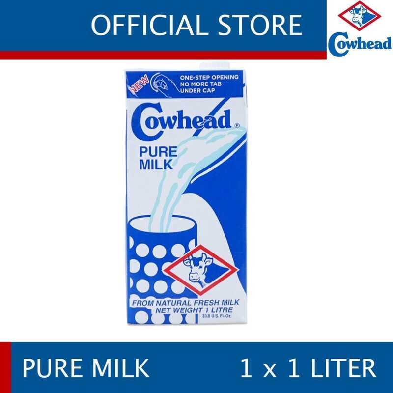 Cowhead Pure Milk 1L X 1 [Fresh - UHT Milk] | Shopee Philippines