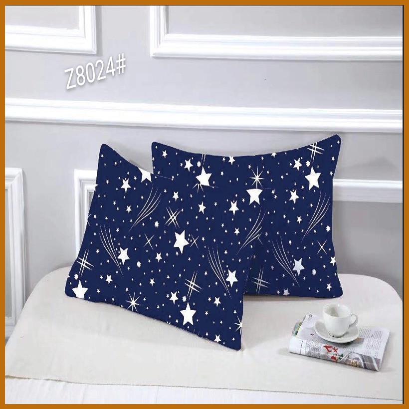 New Design pillowcase(2pcs/set) Cotton Sarung Bantal Cadar Bedsheet ...