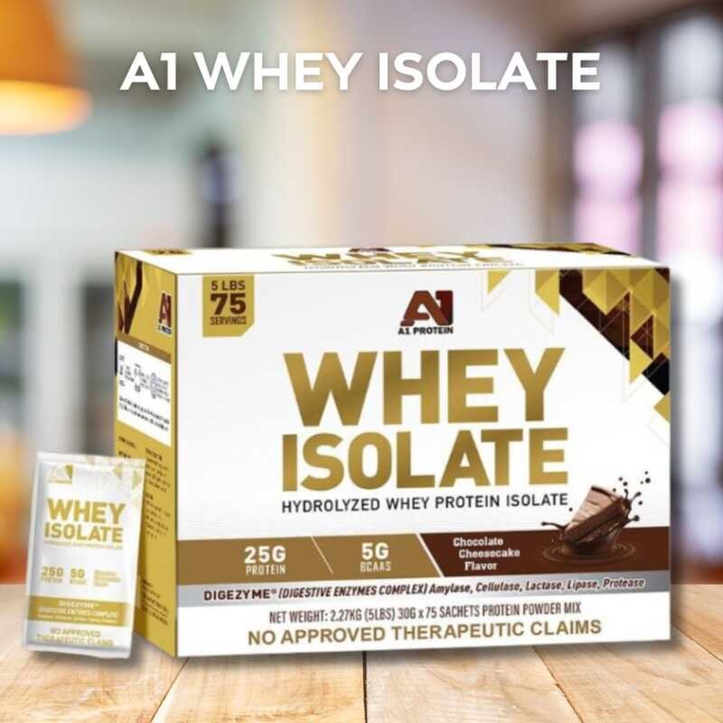 A1 Protein Benchmark Whey Isolate Hydrolyzed 30G X 75 Sachets Powder ...