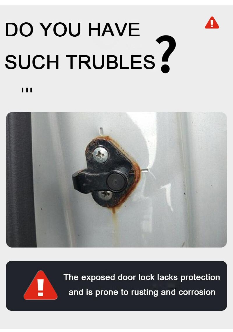 HYS 1/2/4PCS MG Car Door Shock Absorber Cushion Gasket Anti-collision ...