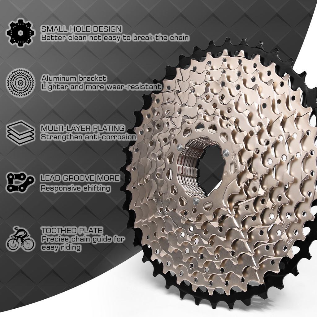 BUCKLOS 12 Speed Road Bike Cassette Cogs 10s 11s MTB Cassette Sprocket ...