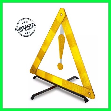 ♒ ☫ #543 Early Warning Device Reflector Triangle Advance Road Safety ...