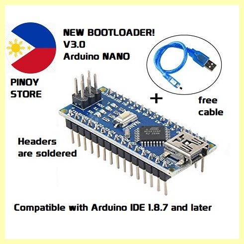 Arduino Nano V3.0 Atmega328P with free cable New bootloader CH340G ...